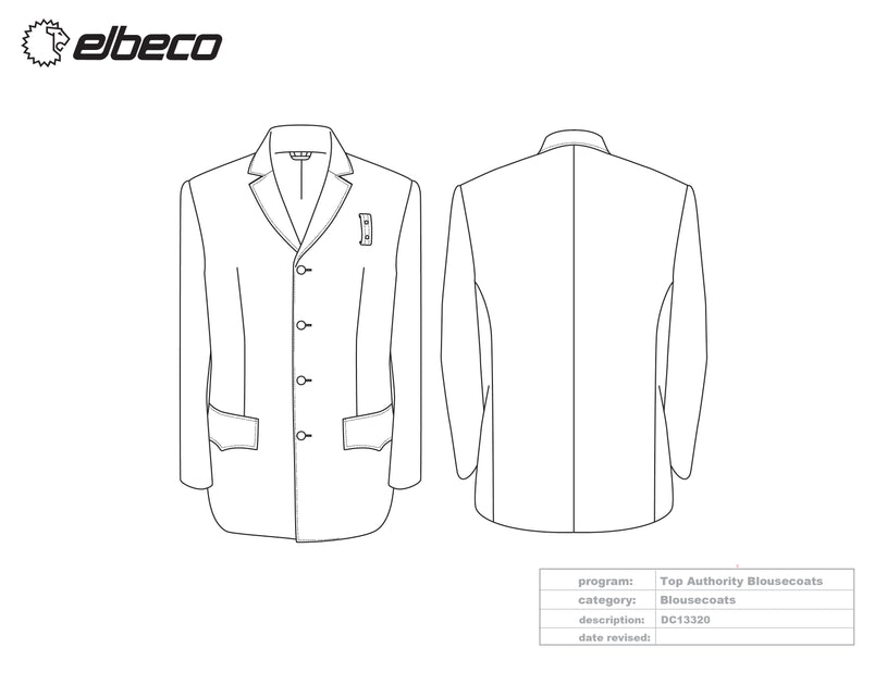 CX360 Polyester Single-Breasted Blousecoat | Elbeco