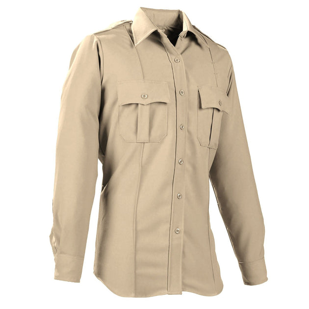 DutyMaxx Women's Long Sleeve Poly/Rayon Stretch Shirt | Elbeco